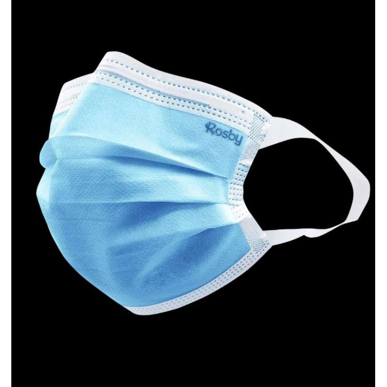 Jual Masker Dewasa Prime Surgical Mask Rosby anti debu tali lebar anti ...