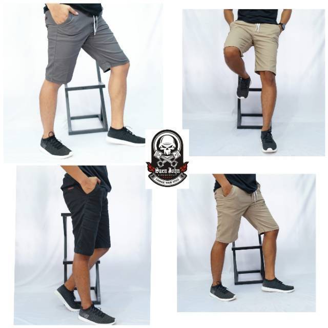 Jual Promo Celana Pendek Pria Surfing Distro Premium Celana Chinos Pendek Pria Dewasa Rip Karet ...