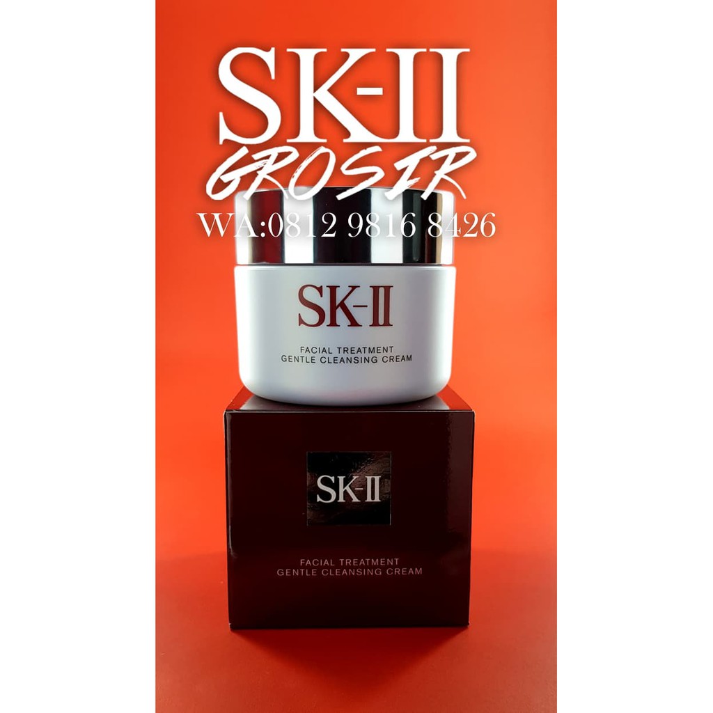 Jual (Sale Gila Ramadhan) Skii/Sk2/Sk-Ii Facial Treatment Gentle Cleansing Cream 100 Gram ...