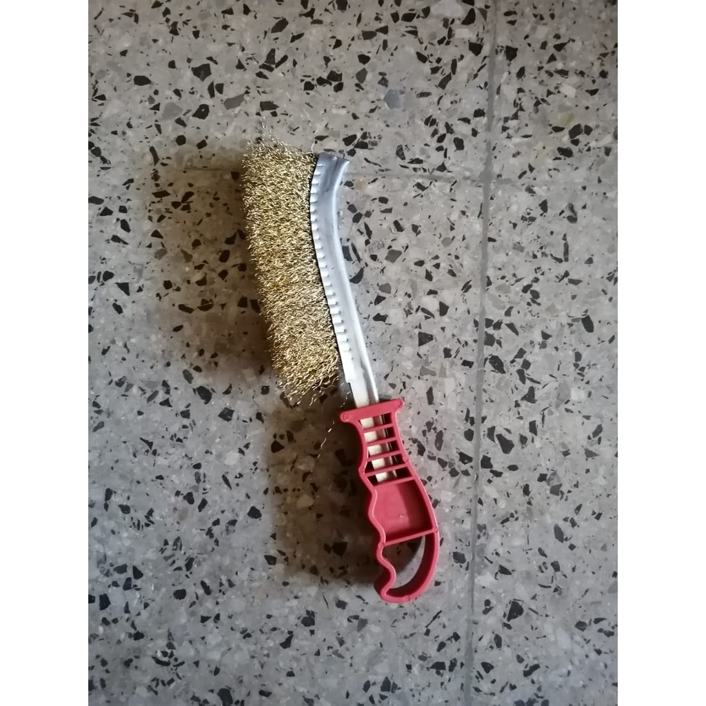 Jual Sikat kawat besar sikat kuningan sikat pembersih | Shopee Indonesia