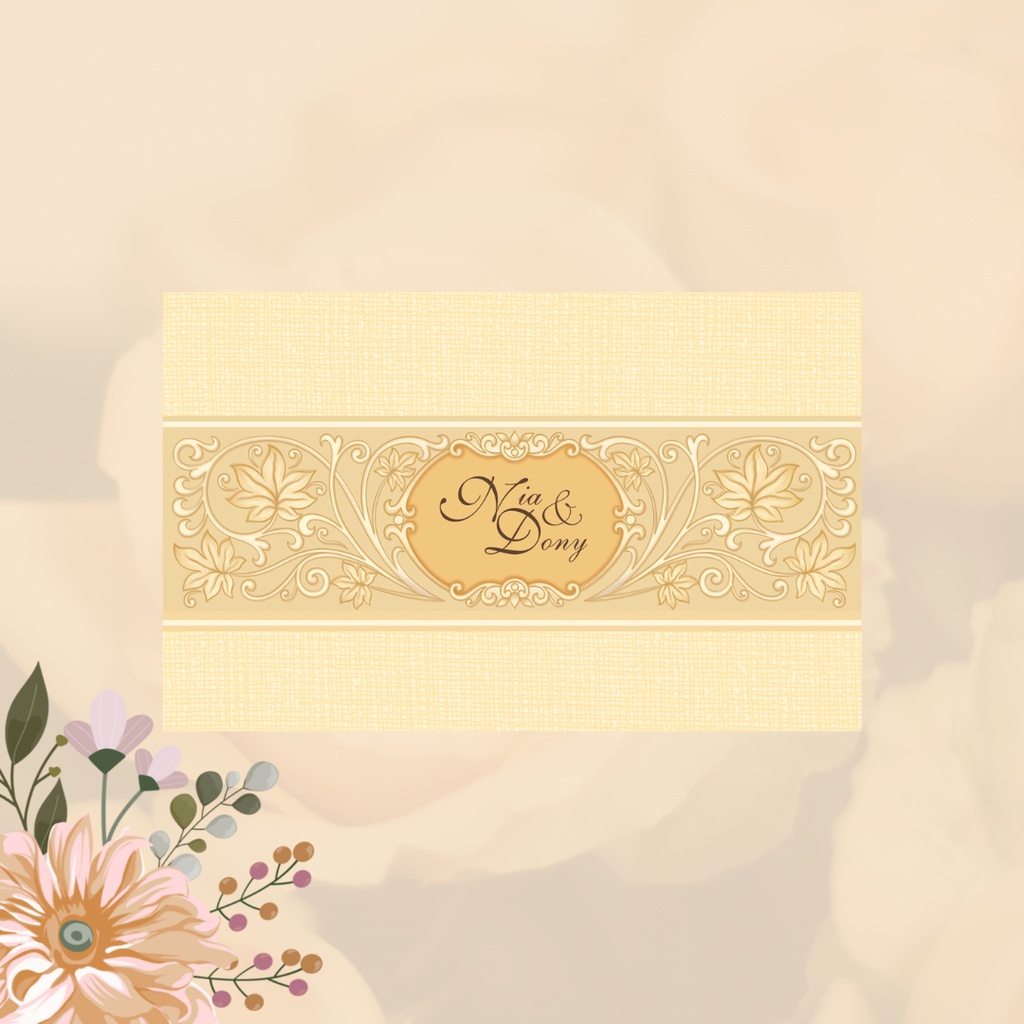 Jual Blangko Undangan Kosong Pernikahan Erba BLANKO UNDANGAN MURAH ...