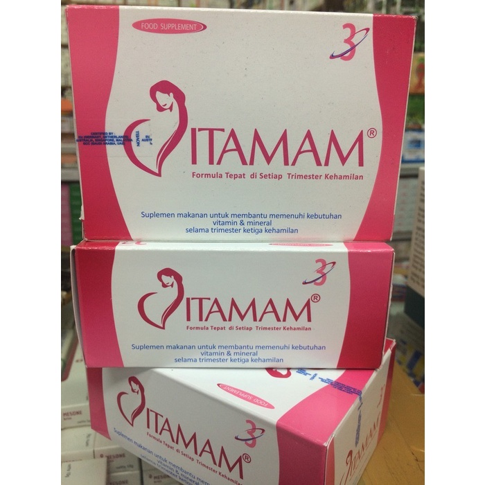 Jual Ibu Hamil - Vitamam 3 / Vitamin Ibu Hamil / Obat Hamil | Shopee ...