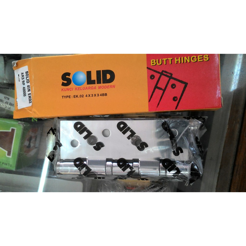 Jual Engsel Solid 4 inch/ Engsel Pintu Solid | Shopee Indonesia