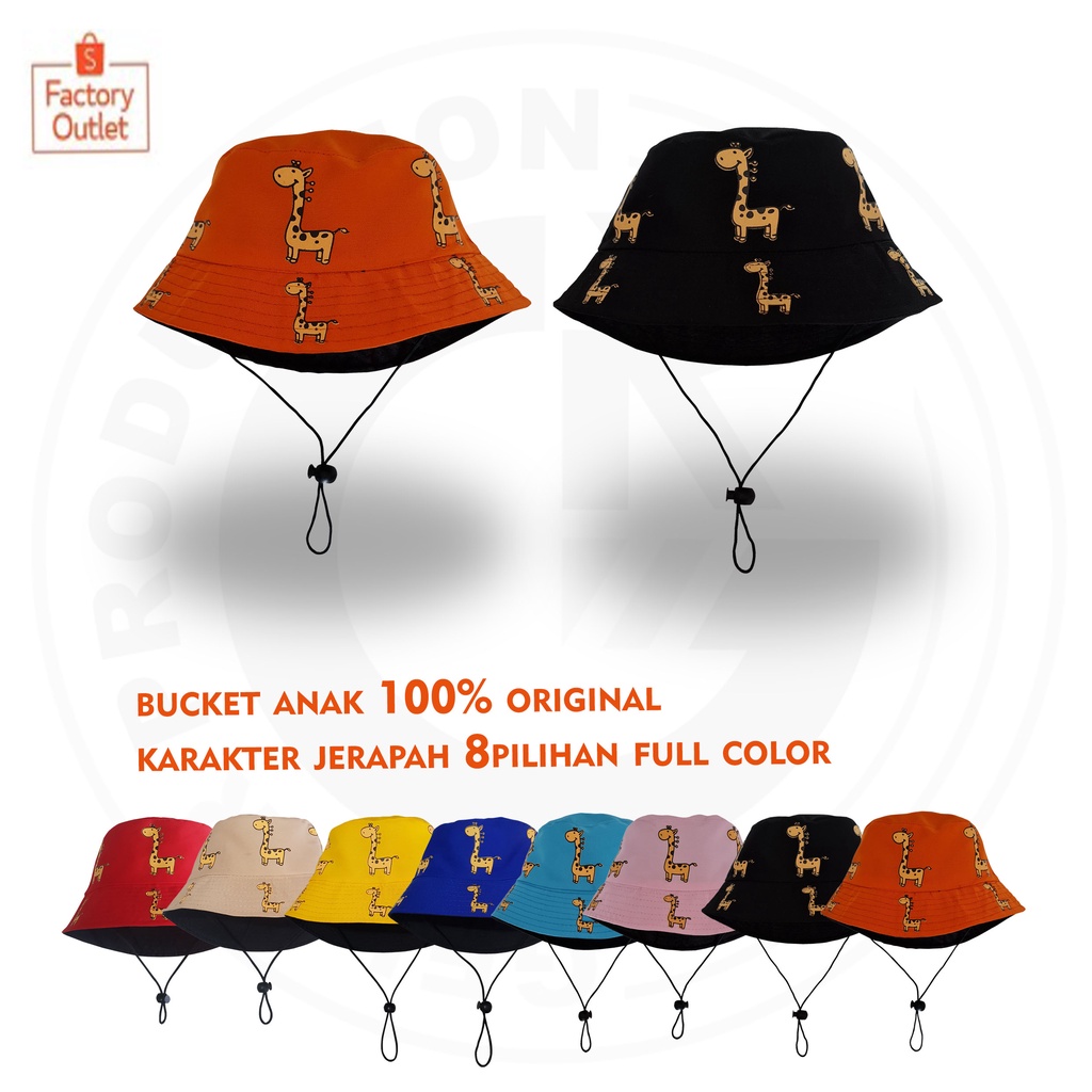 Jual Bucket Jerapah / Bucket Tali Jerapah / Bucket sablon anak | Shopee ...
