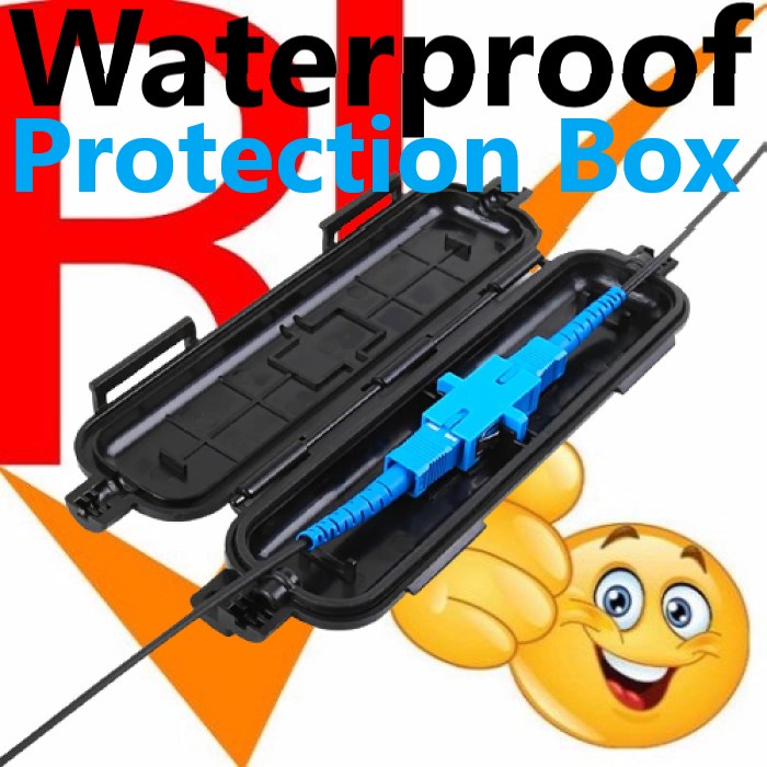 Jual Joint Box Adapter FC LC SC ST Mini Closure Pelindung Sambungan FO ...