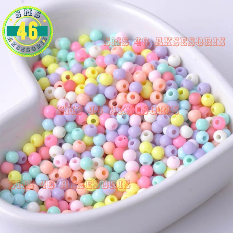 Jual Mote Manik Manik Kapur Mote Manik Susu Untuk Kerajinan Diy | Shopee Indonesia