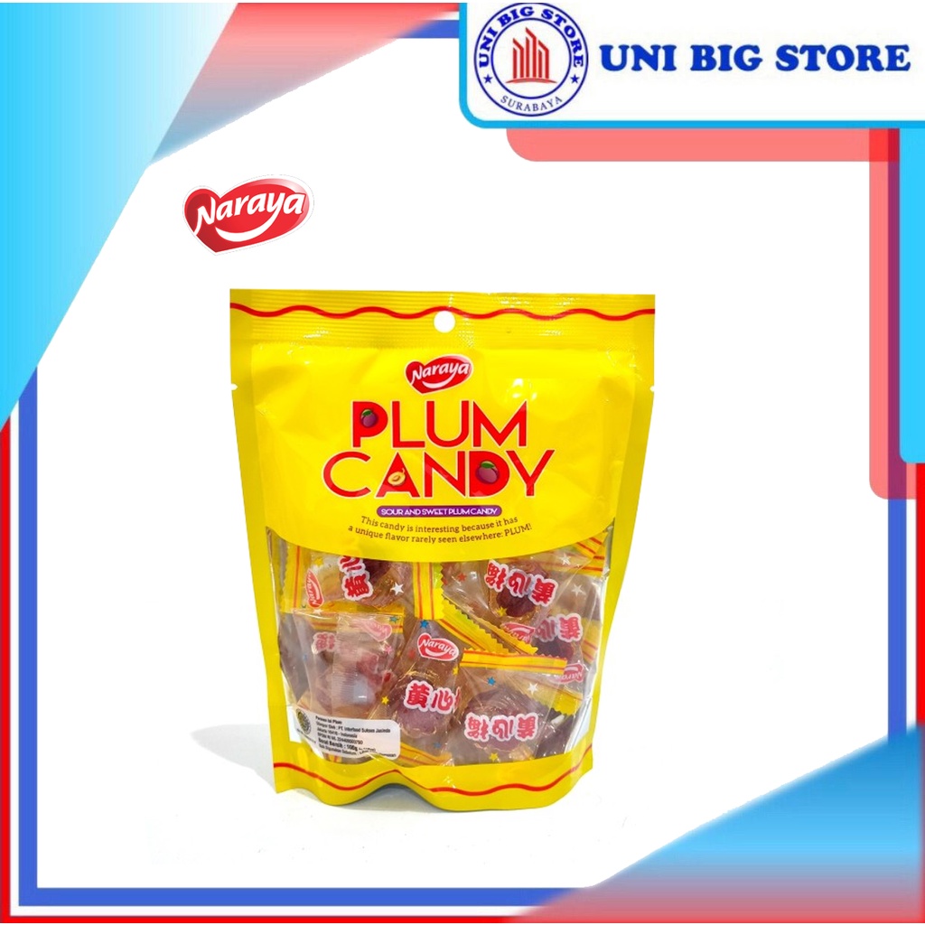 Jual Naraya Sweet and Sour Plum Candy 100 gr Permen Manisan Kiamboy ...