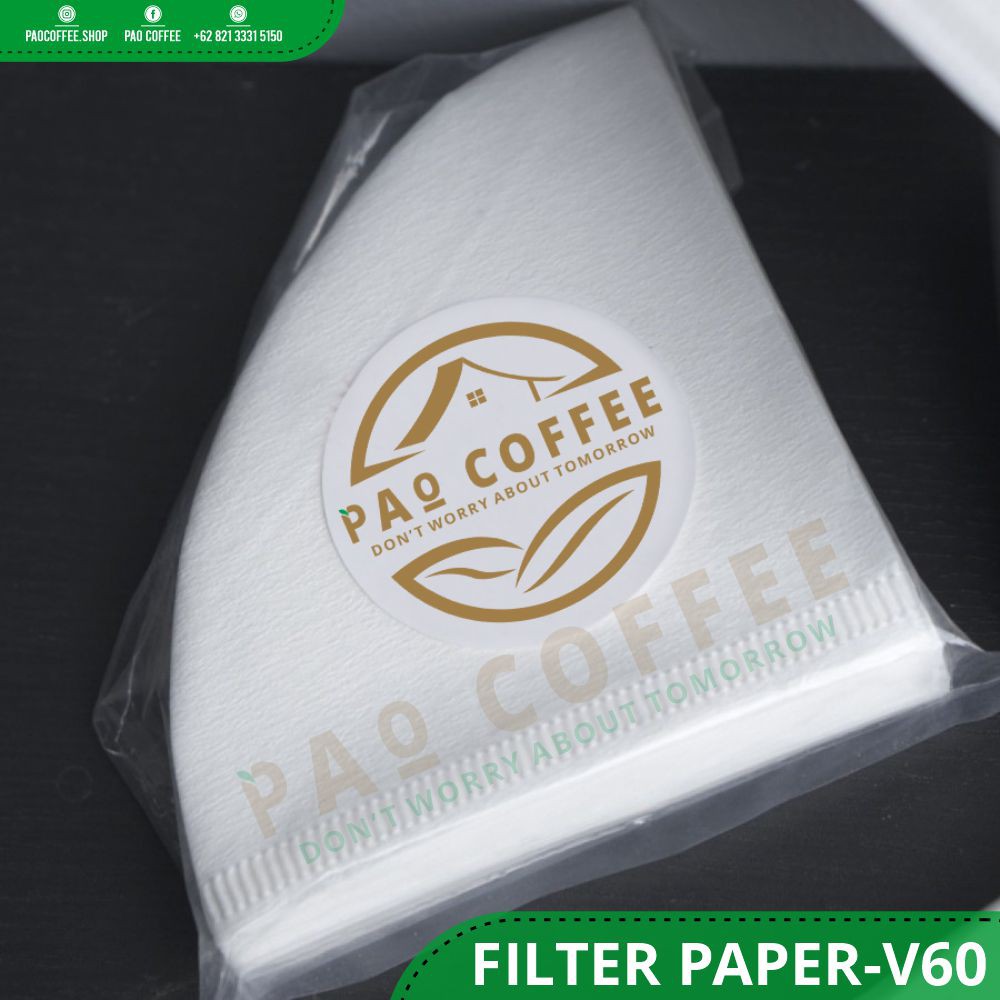 Jual Filter Paper V60 01 Putih (isi 50pcs) | Shopee Indonesia