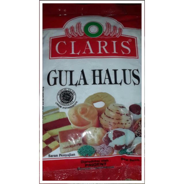 Jual Gula Halus merk Claris | Shopee Indonesia
