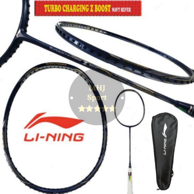 Jual RAKET BADMINTON TURBO CHARGING Z BOOST RACKET ORIGINAL 100% ...