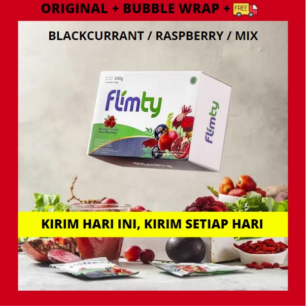 Jual FLIMTY FIBER 1 BOX 16 SACHET PELANGSING HALAL BPOM DIET DETOX ASLI ...