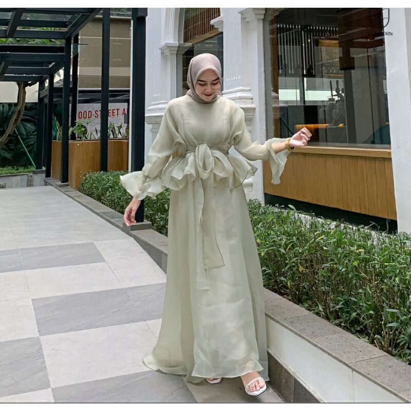 Jual OUTER DRESS 2IN 1 / LONG OUTER / DRESS PESTA | Shopee Indonesia