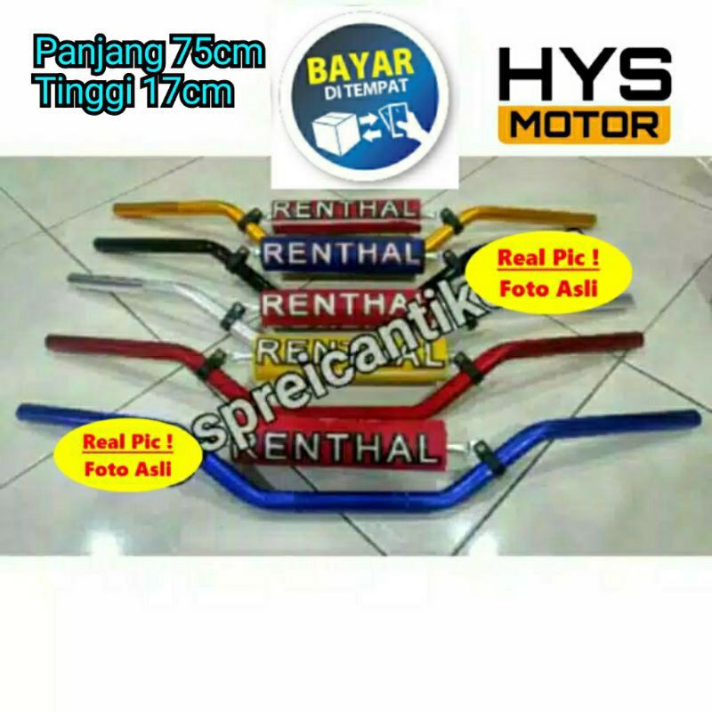Jual Stang Rental Fatbar Busa CNC / Stang Rental CNC | Shopee Indonesia