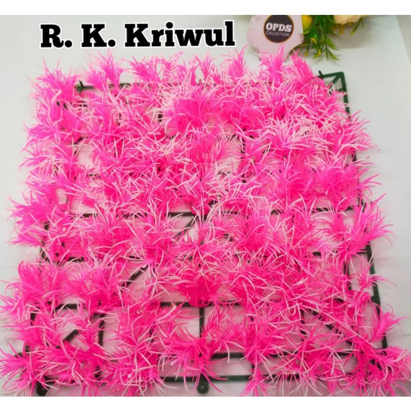 Jual Rumput Kotak Kriwul Rumput Imitasi Unik Rumput Hias 25 x 25 cm ...