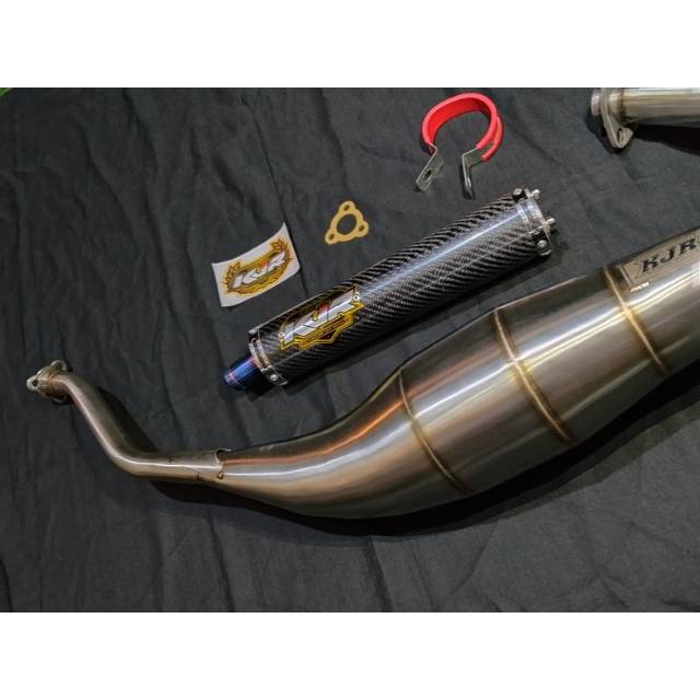 Jual KNALPOT NINJA R / RR SUPER COBRA COPY DBS KJR SILINCER CARBON ...