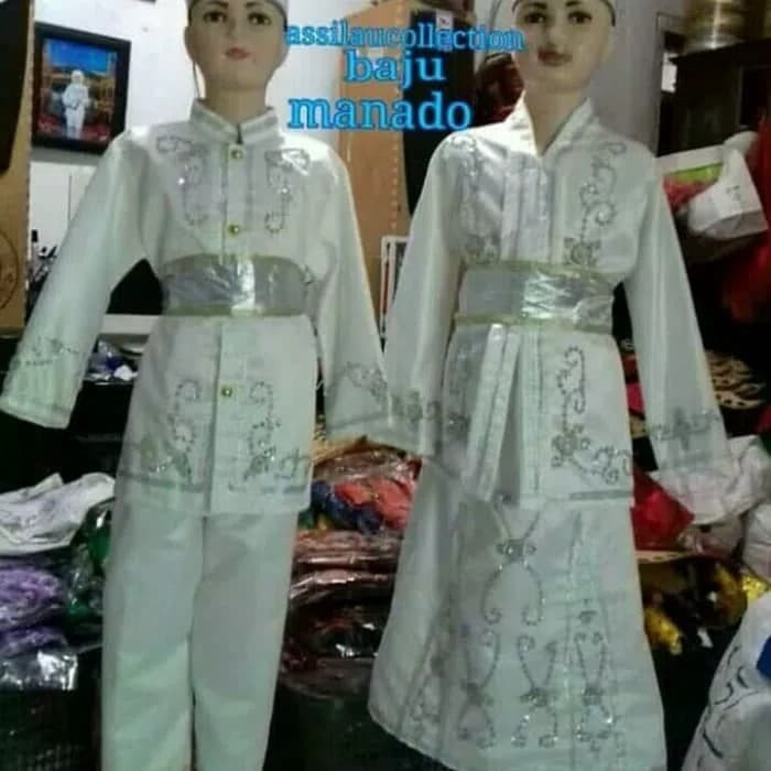 Jual ANAK-NASIONAL-ADAT-PAKAIAN- PAKAIAN ADAT // BAJU MANADO ANAK CEWE ...