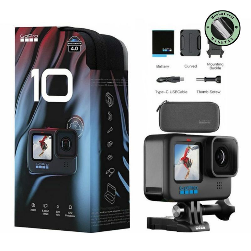 Jual GoPro Hero 10 Black, Camera Action New | Shopee Indonesia