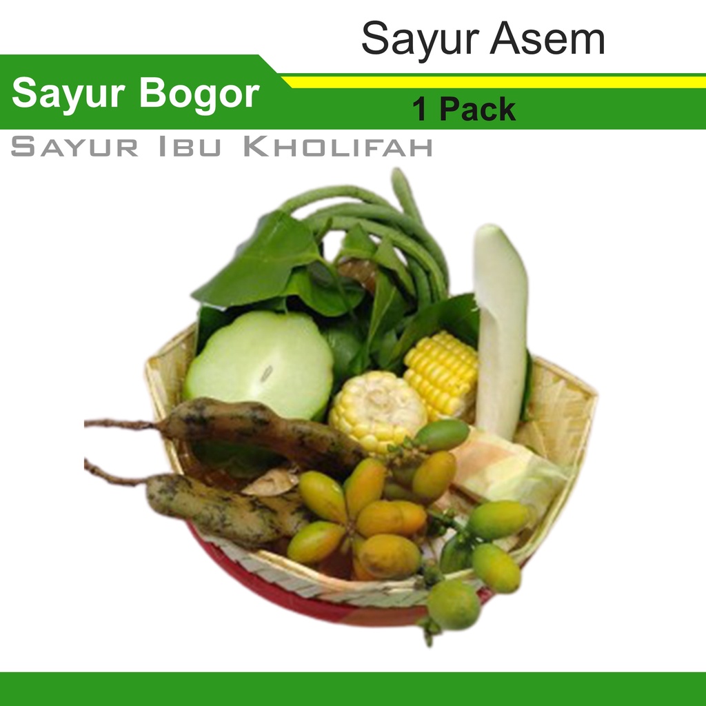 Jual Sayuran Segar Paket Sayur Asem 1 Pack Warung Sayur Online Lengkap ...