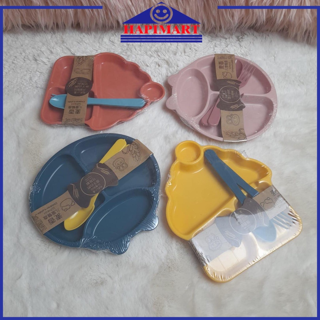 Jual Piring Anak Wheat Bear Plate Piring Anak Piring Lucu Piring ...