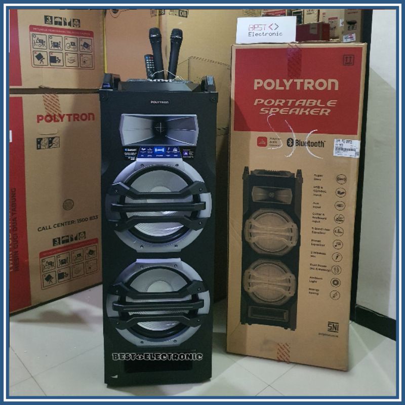 Jual SPEAKER AKTIF POLYTRON PTS 12KS25 PTS12KS25 12KF25 PTS12KF25 12K25 ...