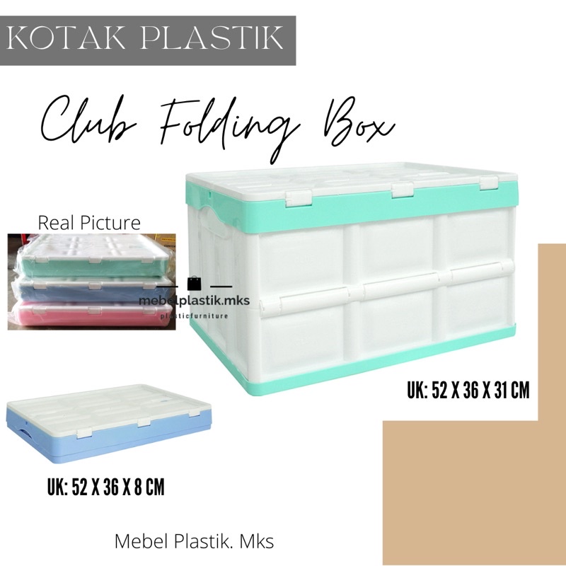 Jual Kotak Serbaguna/ Kotak Plastik/ Kotak Barang/ Box Container/ Club ...