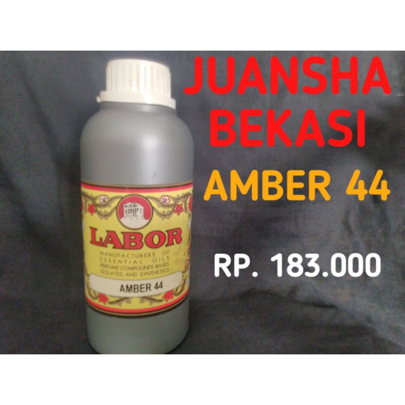 Jual JUANSHA PARFUME BIBIT MURNI AMBER 44 / PRODUK LABOR KEMASAN 100ML ...