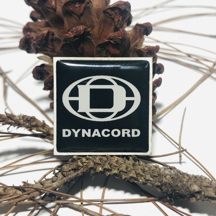 Jual Miniatur Sound Logo DYNACORD KOTAK Stiker Emblem Lentur 3D ...