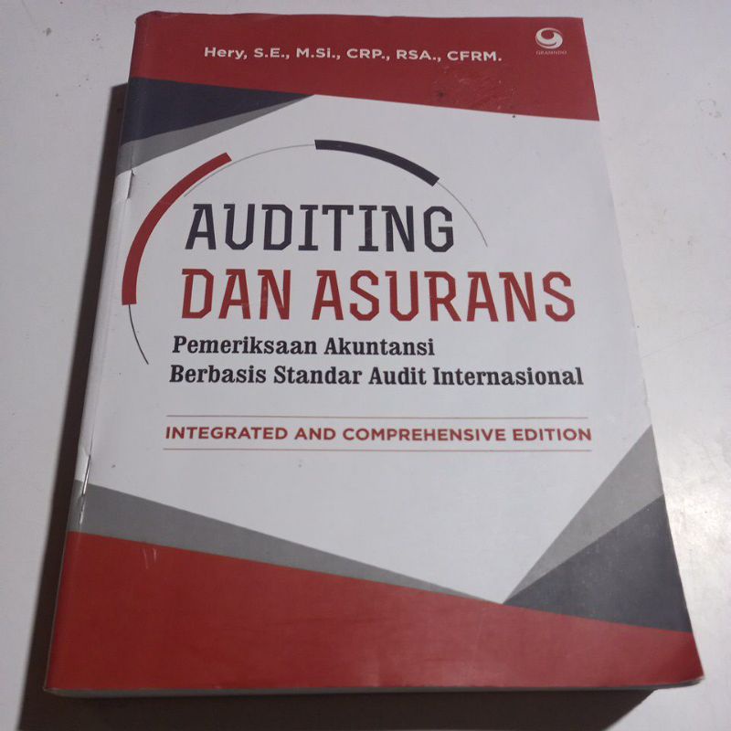 Jual AUDITING DAN ASURANS, Pemeriksaan Akuntansi Berbasis Standar Audit ...