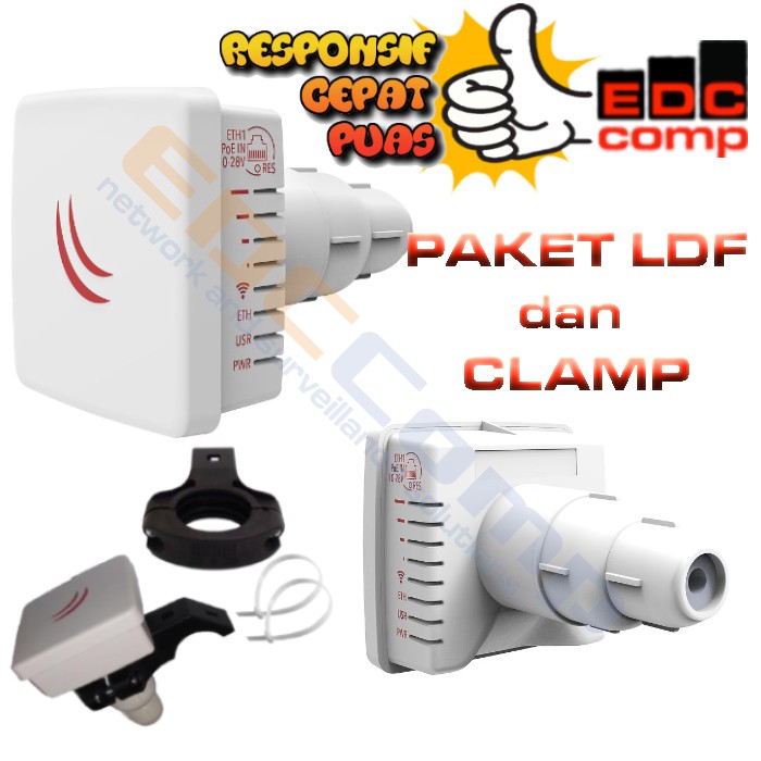 Jual Paket MikroTik LDF 2 RBLDF2nD + Clamp | Shopee Indonesia