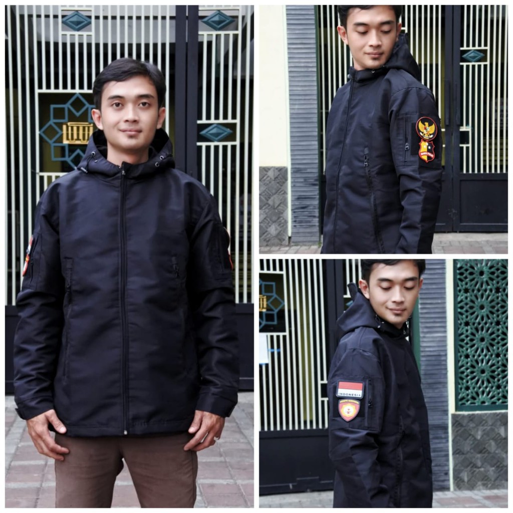 Jual Jaket TAD tactikal pria BRIMOB / TAKTICAL JACKET / brimob jaket ...