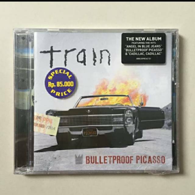 Jual Album Cd Train Bulletproof Picasso Oribarusegel Shopee Indonesia