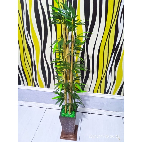 Jual pohon bambu bunga pojokan hiasan rumah | Shopee Indonesia