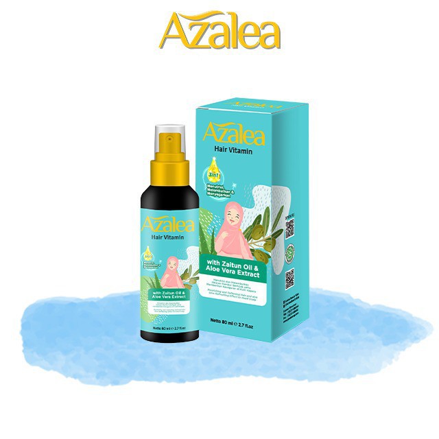 Jual Natur Azalea Hair Vitamin Hijab Mist 80ML | Shopee Indonesia