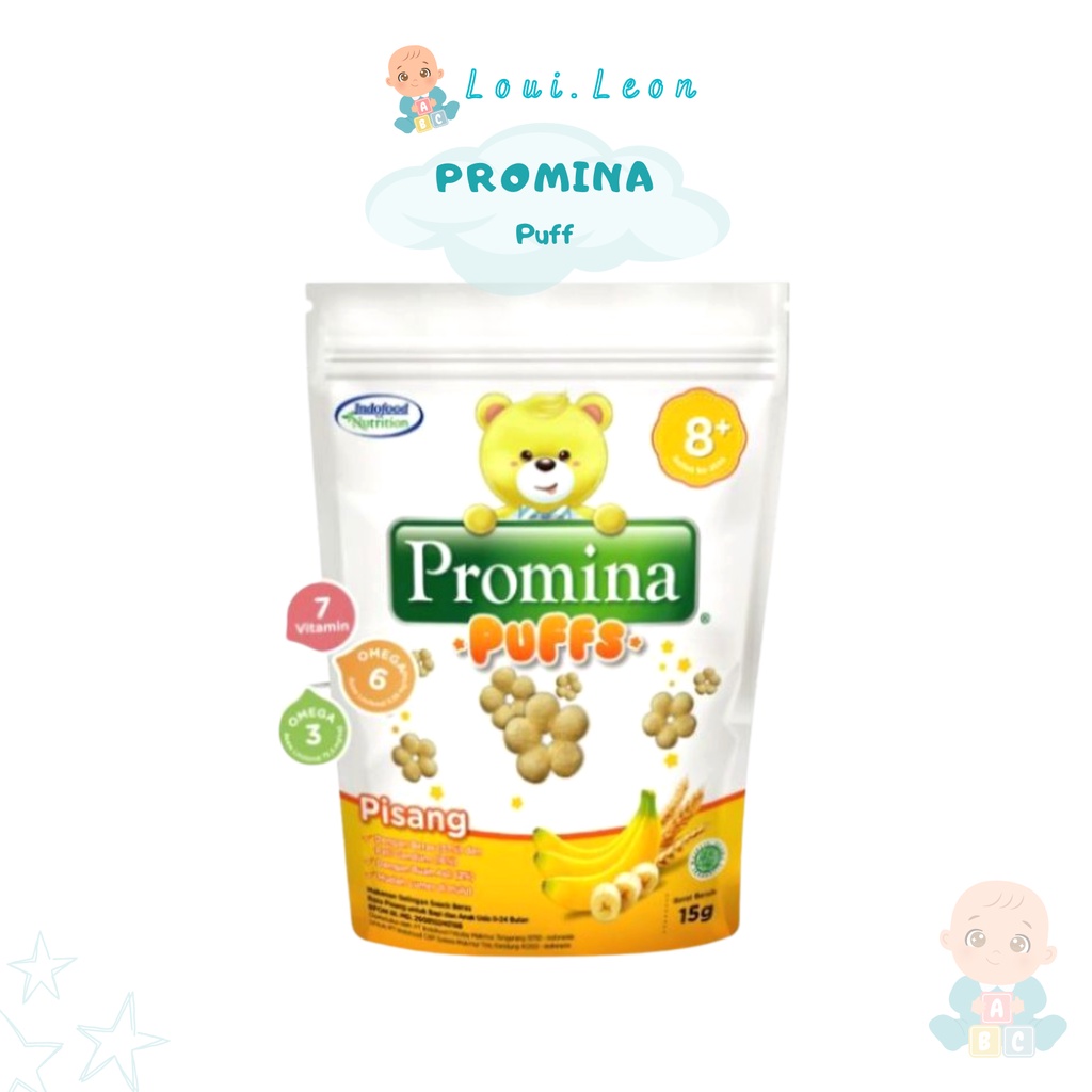 Jual Promina Puff Snack Bayi 15 Gr Promina Puffs 15Gr 8+ Banana Promina ...