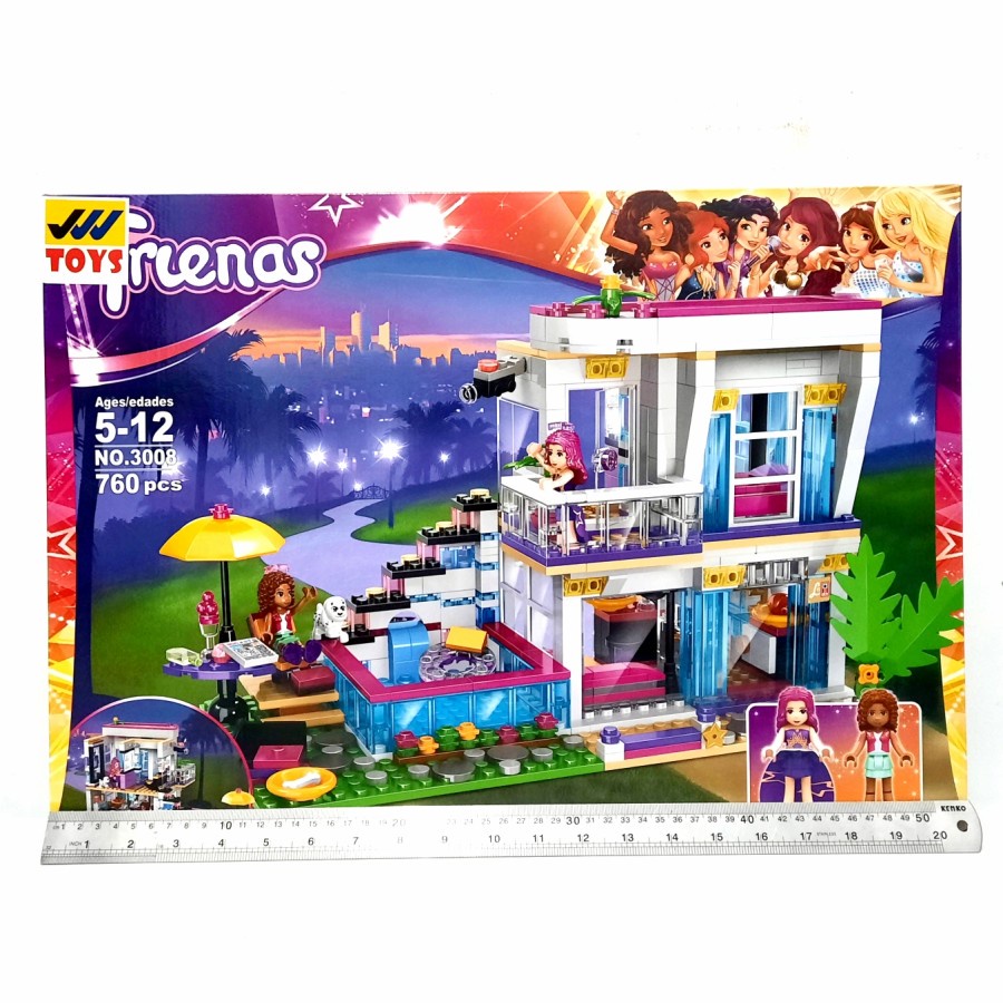 Jual Lego Block Friends Rumah Mewah Celebrity House | Shopee Indonesia