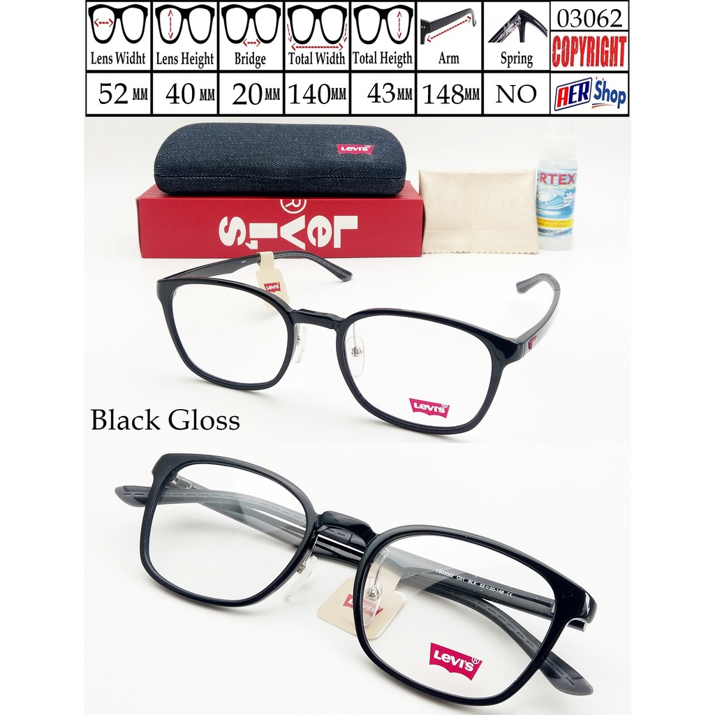 Jual frame LEVI'S ORIGINAL frame kacamata original kacamata elastis ...