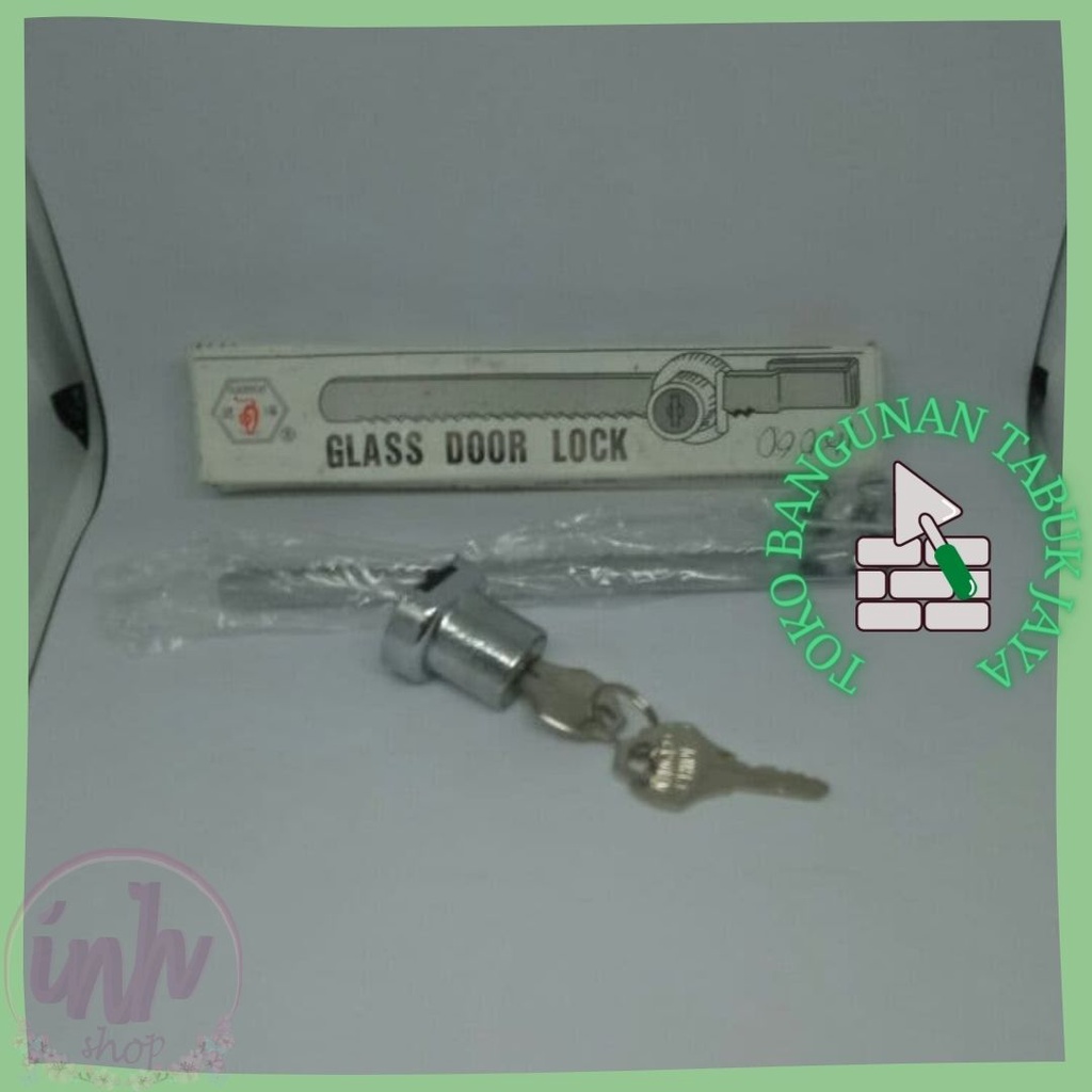 Jual GLASS DOOR LOCK / KUNCI PINTU KACA | Shopee Indonesia