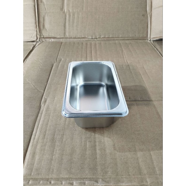 Jual Food Pan Stainless 1/9 x 6,5cm (17,6 x 10,8 x 6,5cm) | Shopee Indonesia