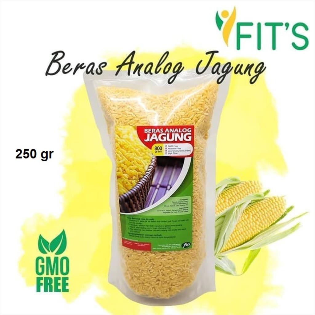Jual Beras Analog Jagung Rendah Gula Cocok untuk Diabetes 250gr ...