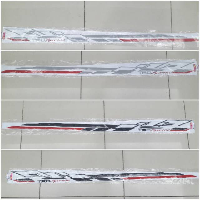 Jual STIKER STICKER BODY MOBIL TRD SPORTIVO TOYOTA ALL NEW AVANZA ...