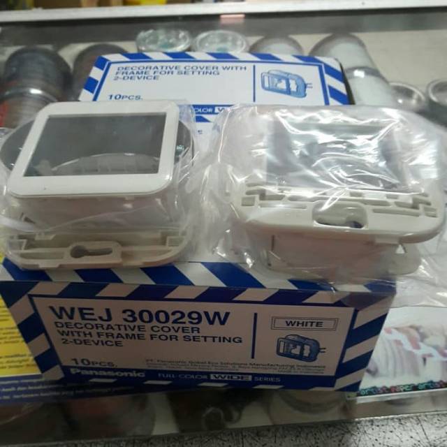 Jual Frame saklar wej30029 wej30029w Inside cover untuk wej7823 ...