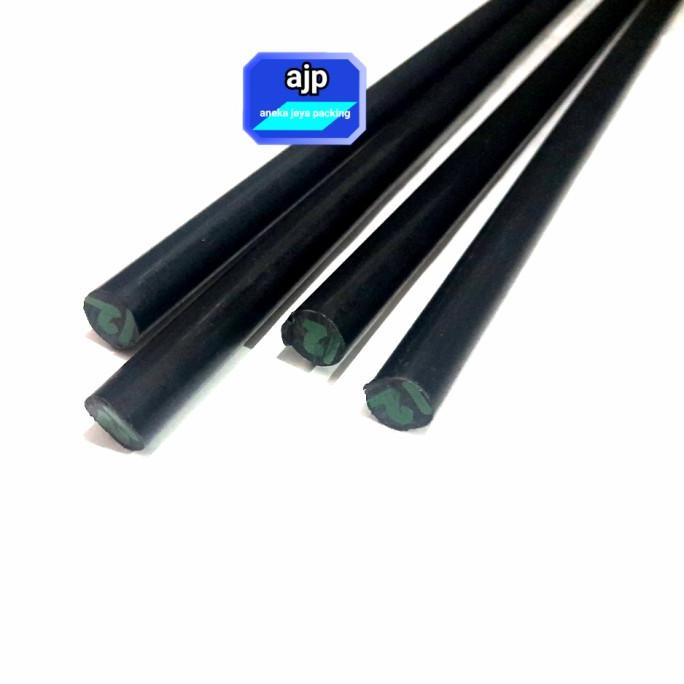 Jual best produk] pom hitam rod 12mm x 1meter as polyacetal black hard nylon batangan | Shopee ...