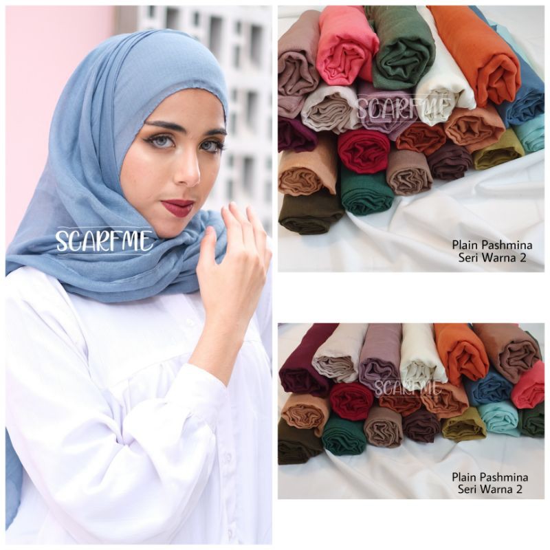 Jual Pashmina Dubai Pashmina Arab Pashmina Polos | Shopee Indonesia