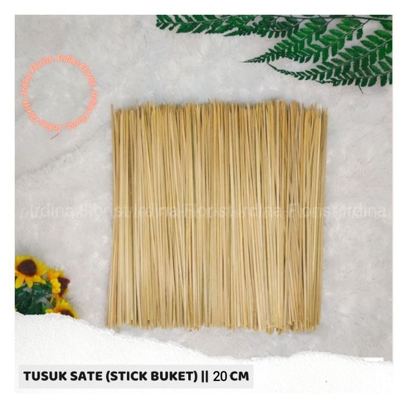 Jual [20 cm] Stick Bambu Buket LANCIP 50 gram isi sekitar 48 stick ...