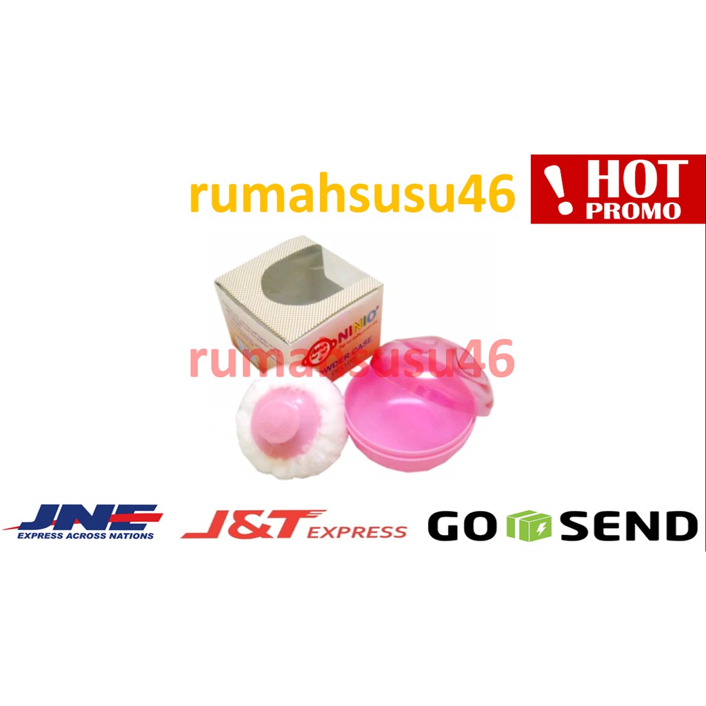 Jual Ninio Powder Case / Tempat Bedak ( isi 1 ) | Shopee Indonesia