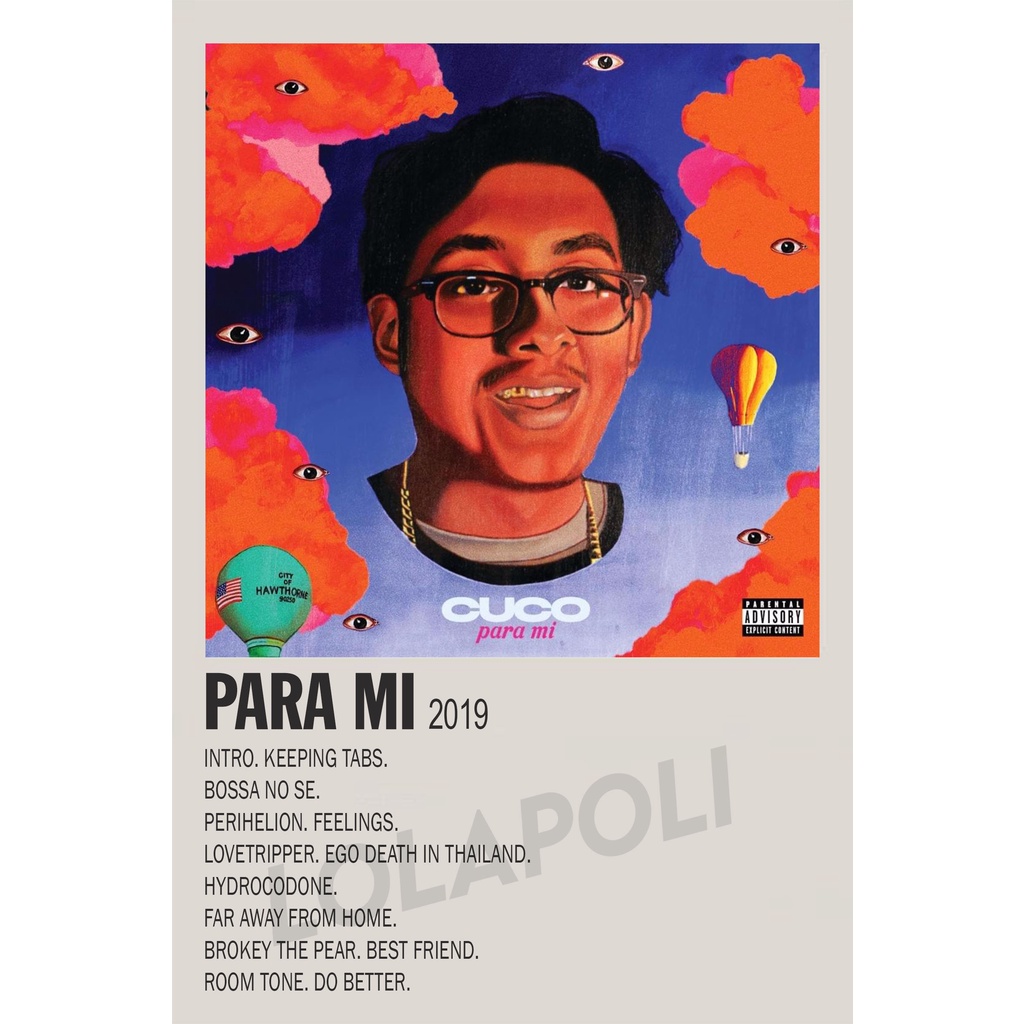 Jual Poster Cover Album Para Mi - Cuco | Shopee Indonesia