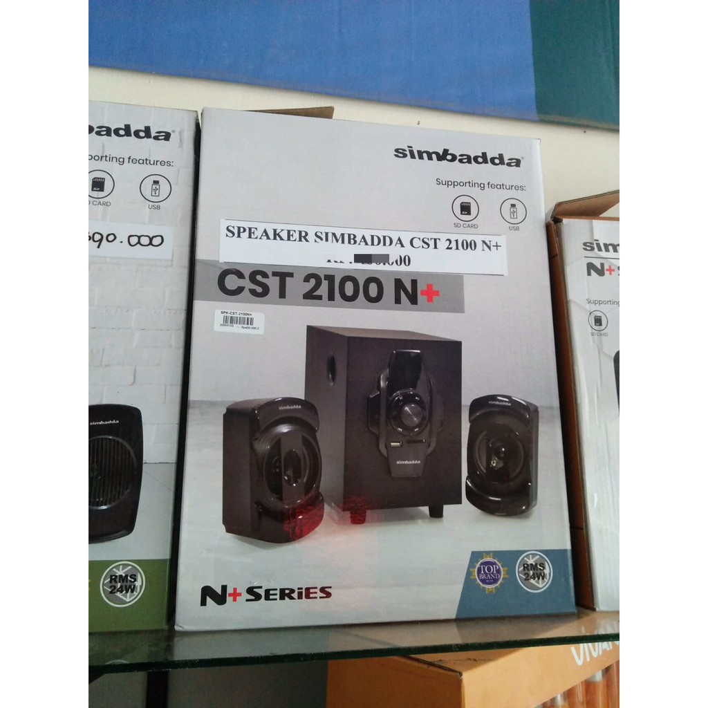 Jual Speaker Bluetooth Simbadda CST 2100N+ - Subwoofer Bass Music ...