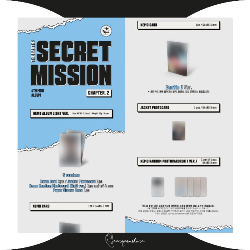 Jual MCND - THE EARTH : SECRET MISSON CHAPTER 2 (LIGHT VER) | Shopee ...