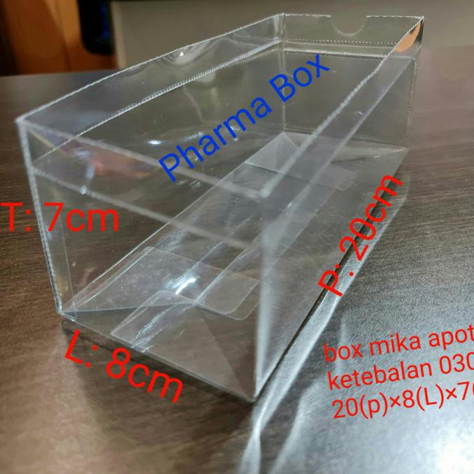 Jual MIKA BOX KOTAK OBAT PLASTIK UNTUK APOTEK 20X8X7 ISI 1,000 PCS ...