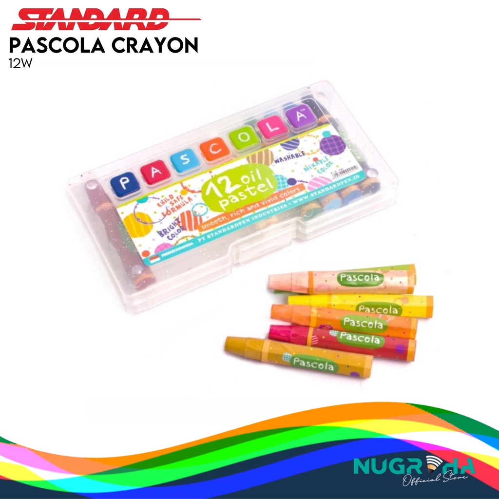 Jual PASCOLA CRAYON / OIL PASTEL 12W | Shopee Indonesia